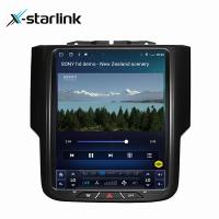 China 9.7 Inch Vertical Screen Car Video GPS Navigation System For Dodge Ram 2013-2017 for sale