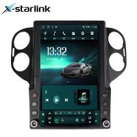 China Tesla Style Android 12 Navigation 8GB RAM 128GB Storage for Volkswagen Tiguan 2010-2016 with 13.6-inch Display for sale