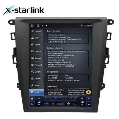 China 12.1 Inch Tesla Style Android 13 Car Radio GPS Navi for Ford Mondeo 2013-2018 for sale