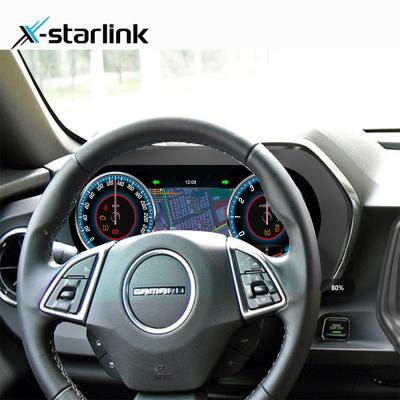 China 12.3 Inch Digital Cluster Speedometer for Chevrolet Camaro 2015-2023 with 1920x720 QLED Display and Wireless CarPlay for sale