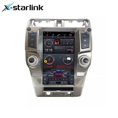 China Toyota 4Runner 2010-2023 Car Multimedia 13.6 Inch Vertical Screen with Android 12 and CarPlay GPS Navigation for sale
