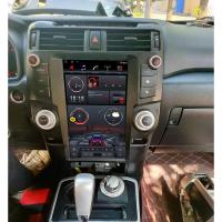 China Toyota 4Runner 2010-2023 Car Multimedia 13.6 Inch Vertical Screen with Android 12 and CarPlay GPS Navigation for sale