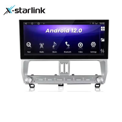 China 12.3-inch Android 13 Car DVD Player for Toyota Land Cruiser Prado 2018-2022 with 1920x720 IPS Display and 5.1-Channel Audio for sale