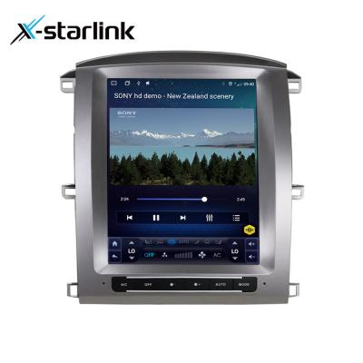 China Tesla Screen 12.1 Inch Android 13 Car Dvd For Toyota LC100 2002-2007 for sale