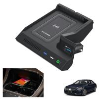 China Mercedes-Benz C-Class Wireless Charger Pad - 18W Qi-Certified with Twin Cooling System for 2014-2022 Models for sale