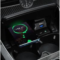 China Mercedes-Benz C-Class Wireless Charger Pad - 18W Qi-Certified with Twin Cooling System for 2014-2022 Models for sale