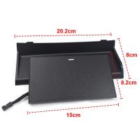 China 10W Fast Wireless Car Charger for Jaguar F-Pace XF X260 XE Models with Auto-Clamping Center Console Installation for sale