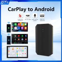 China GT6 Android Car Infotainment System AI Box with 8GB RAM 128GB Storage and Wireless CarPlay for sale
