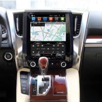 China Toyota Alphard 2015-2019 9.7 Inch Tesla Android 12 Navigation GPS Bluetooth 5.0 4G WiFi for sale