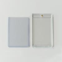 China Clear Rigid toploaders UV Protection Magnetic Card Holder 35pt for sale