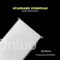 China Cpp Matte Standard European Board Games Sleeves 62x94mm For Cards Protection for sale