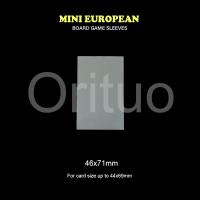 China Matte Clear Card Sleeves Protectors 46x71mm Cpp Non Glare Board Game Sleeves for sale