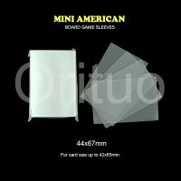 China Cpp Board Games Sleeves 44x67mm American Card Sleeves Non Glare for sale