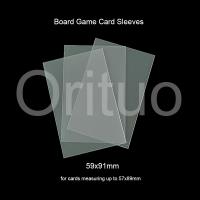 China Board Games Non Glare Sleeves 59x91mm Gloss TCG Card Protectors for sale