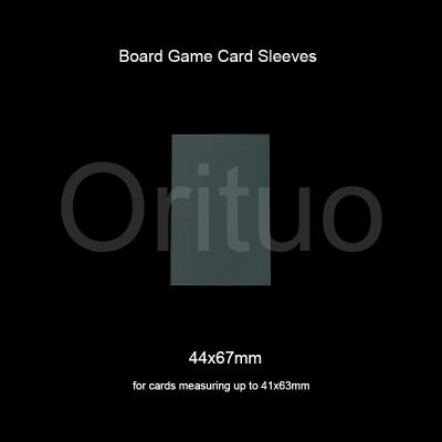 China 44x67mm Board Game Sleeves Polypropylene Card Protection Sleeves Cpp for sale