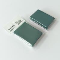 China OPP Color Card Sleeves Matte Textured Game Card Protector 62x89mm for sale