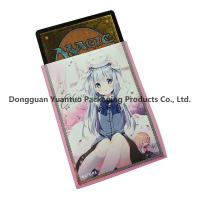 China Custom Printed Trading Card Sleeves Plastic TCG Card Accessories for Customer Requirements for sale
