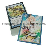 China Durable Custom Art Sleeves – Clear or Printed, 66x91mm, Tear-Resistant, Perfect for Card Protection for sale