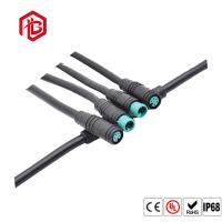 China Bett M6 Mini Waterproof Connector IP65 Male Female For Bike / Light for sale