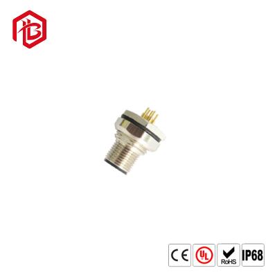 China Male to Female waterproof extension cable 2 4 5 8 pin M12 LED Waterproof Cable Led M12 waterproof plug connector for sale