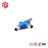 China Bett M12 Metal Adapter 2pin Electrical Waterproof Terminal Led Display  Connector for sale