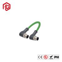 China 2 Pin M12 Pvc Molded Male Female Waterproof Cable Connector for sale