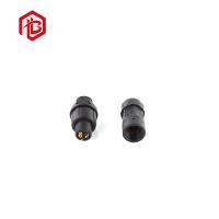 China M12 3 Pin Rear Male Pin Panel Welding Waterproof Connector Aviation Plug Socket for sale