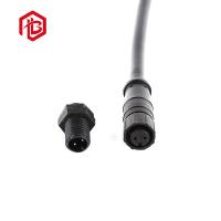 China M8 Injection Molding With Line Front And Rear Panel Mount Male And Female Junction Box Connector for sale