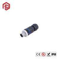 China M12 Electric Power Waterproof Male Female 2 3 4 5 6 Pin Circular Connector for sale