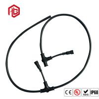 China IP67 Electrical 3 Way T Type Wiring Connector 2Pin 3Pin 4Pin for sale