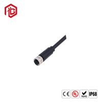 China Industrial PCB Wiring Connector M12 A Code 12pin Male Waterproof Circular Connector for sale