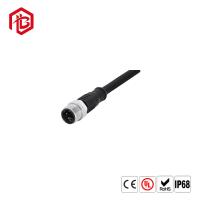China Industrial PCB Wiring Connector M12 A Code 12pin Male Waterproof Circular Connector for sale