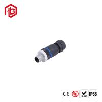 China Industrial PCB Wiring Connector M12 A Code 12pin Male Waterproof Circular Connector for sale