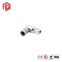 China Waterproof 12V Multi Pin Metal Male Push Pull Connector RJ45 M12 Banana Plug Socket for sale