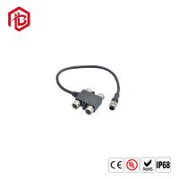 China Waterproof 12V Multi Pin Metal Male Push Pull Connector RJ45 M12 Banana Plug Socket for sale