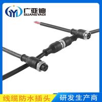 China Custom IP67 M12 8 Pin Female To RJ45 Shielded Connector Cable for sale