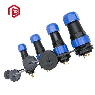 China SP Plastic Waterproof Cable Aviation Plug Connector 4pin Female SP29 SP21 SP17 SP13 SP11 IP68 for sale
