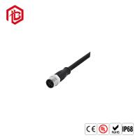 China IP67 Waterproof Screw Connector M12 PG Type Female Cable Plug Plastic Shell 4pin for sale