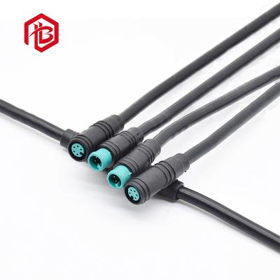 China M12 Waterproof Metal Aviation Injection Molded Male Female M8 Module Connector For LED Lighting for sale