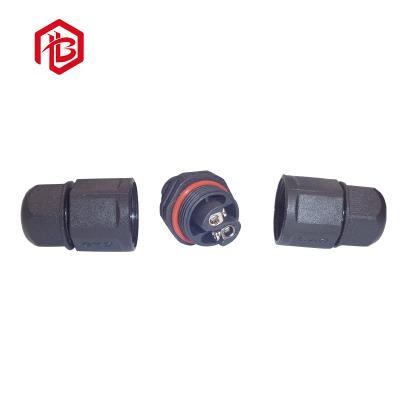 China IP67 IP68 Screw Contact 2 3 Pin T Type Waterproof Wire Connector 2/3/4 Way for sale