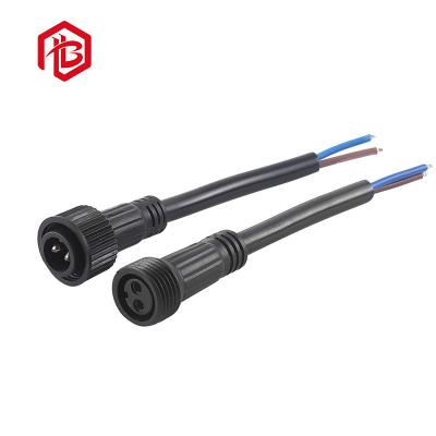 China Bett M23 outdoor lighting fixture connection wire male and female docking waterproof plug wire for sale