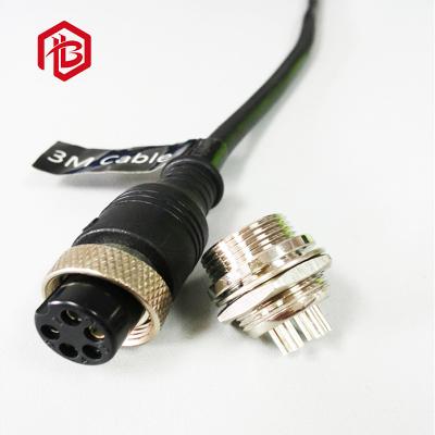 China Ip65 Gx16 Metal Nut Aviation Plug 2 3 4 5 6pin GX16 Connector Equipment Cable for sale