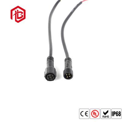 China M10 Wire Cable Plug Aviation LED Street Light Male Female Butt Waterproof Connector for sale