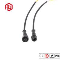 China M11 Waterproof Male And Female LED Light Connector PVC Integrated Injection Molded Plug Low Frequency Round for sale
