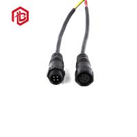 China Male And Female Gender Socket Waterproof Outdoor Cable Connector with Cover for sale