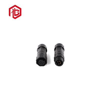 China M12 2 3 4 5 6 7 8 Pin Signal Wire Assembly Male Female Plug Waterproof Cable To Cable Connector for sale