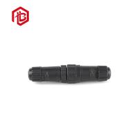 China Power Signal Control Box Male Female IP67 2pin Waterproof Panel Mount Connector For Outdoor Cable for sale