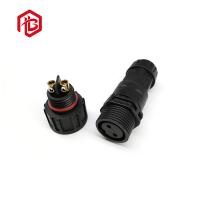 China M20 Outdoor Cable Connector 2 3 4 5 Pin Male Female Screw Fixing Type Circular LED Light Strip Electrical Waterproof Wire Connector for sale