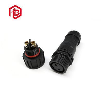 China M20 Outdoor Cable Connector 2 3 4 5 Pin Male Female Screw Fixing Type Circular LED Light Strip Electrical Waterproof Wire Connector for sale