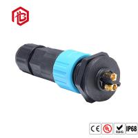China 2 3 Pin A16 Self Lock Waterproof Cable Connector Male Female 300V 10A Circular Electrical Assembly Connector for sale